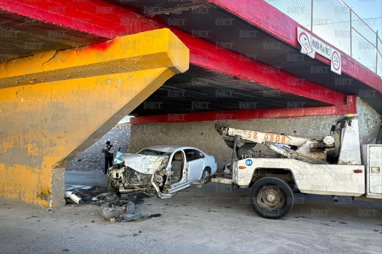 Mueren dos personas tras chocar contra puente en el viaducto Mártires ...