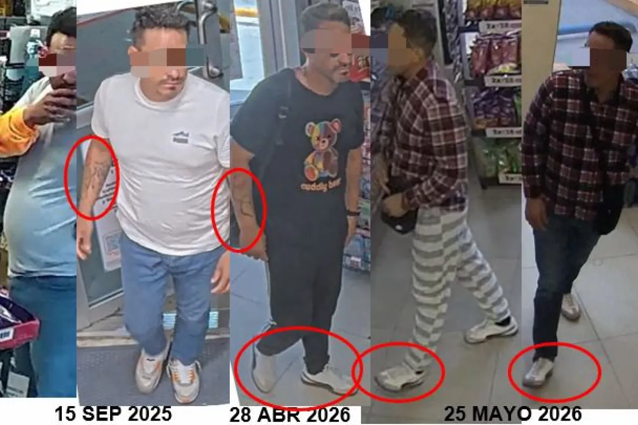 Arrestan a tres implicados en asaltos a Wendy's y tiendas de conveniencia