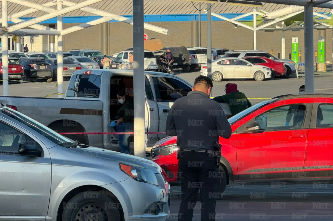 Acribillan a uno en estacionamiento de Walmart Ejército